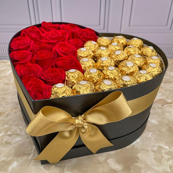 chocolates and flowers